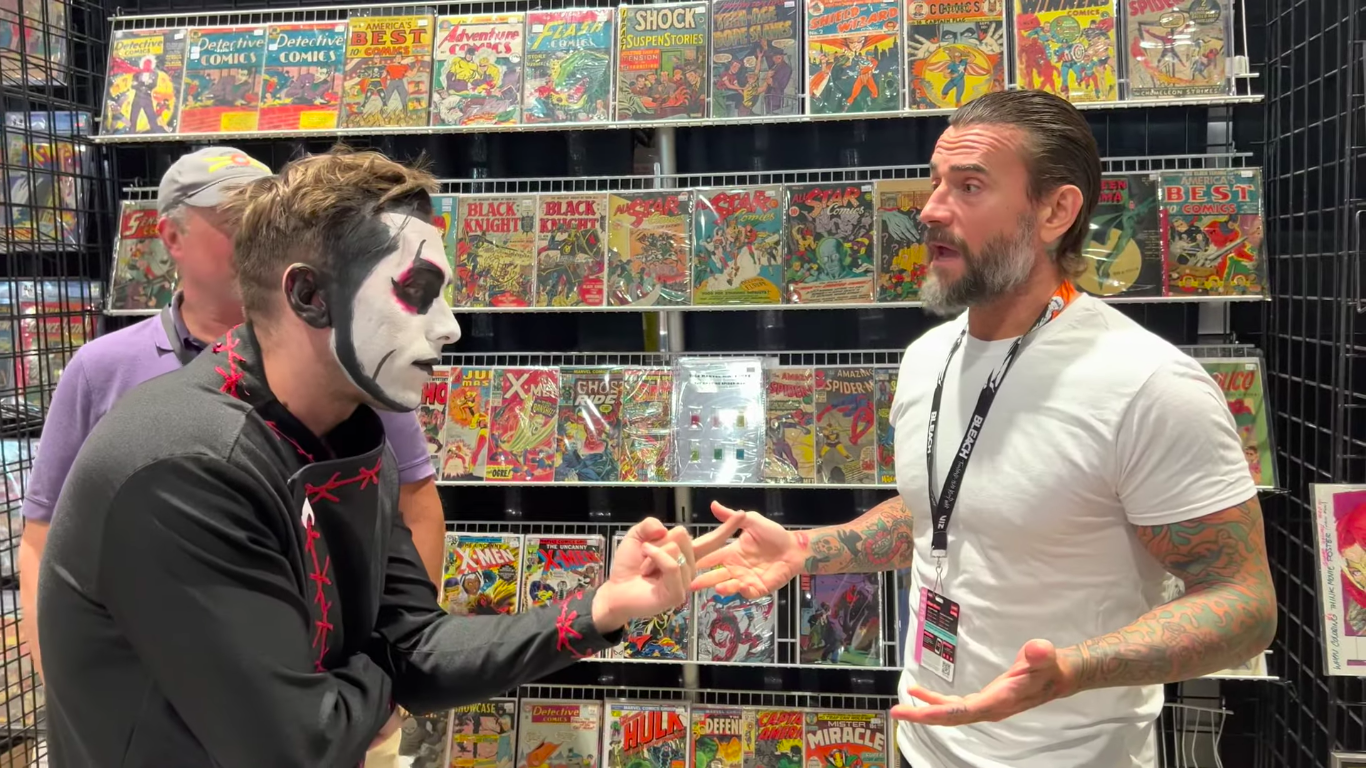 CM Punk Confirms Danhausen Has No Nipples, Is Son Of Happy Humphrey ...