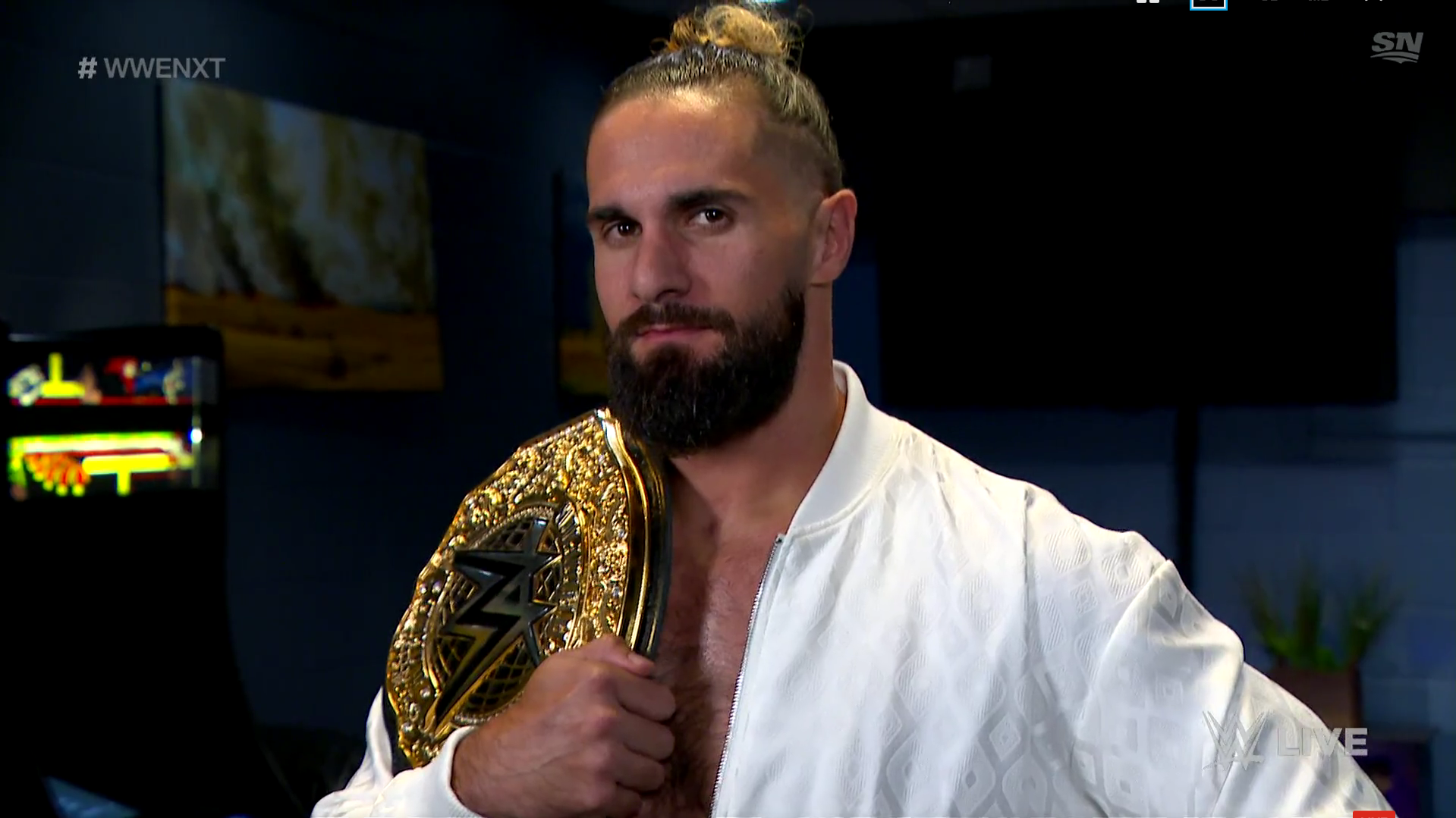Seth Rollins Accepts Bron Breakker's Challenge, World Heavyweight Title ...