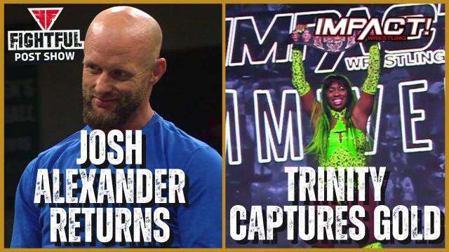 Josh Alexander Returns Trinity Wins Title Impact Slammiversary 2023