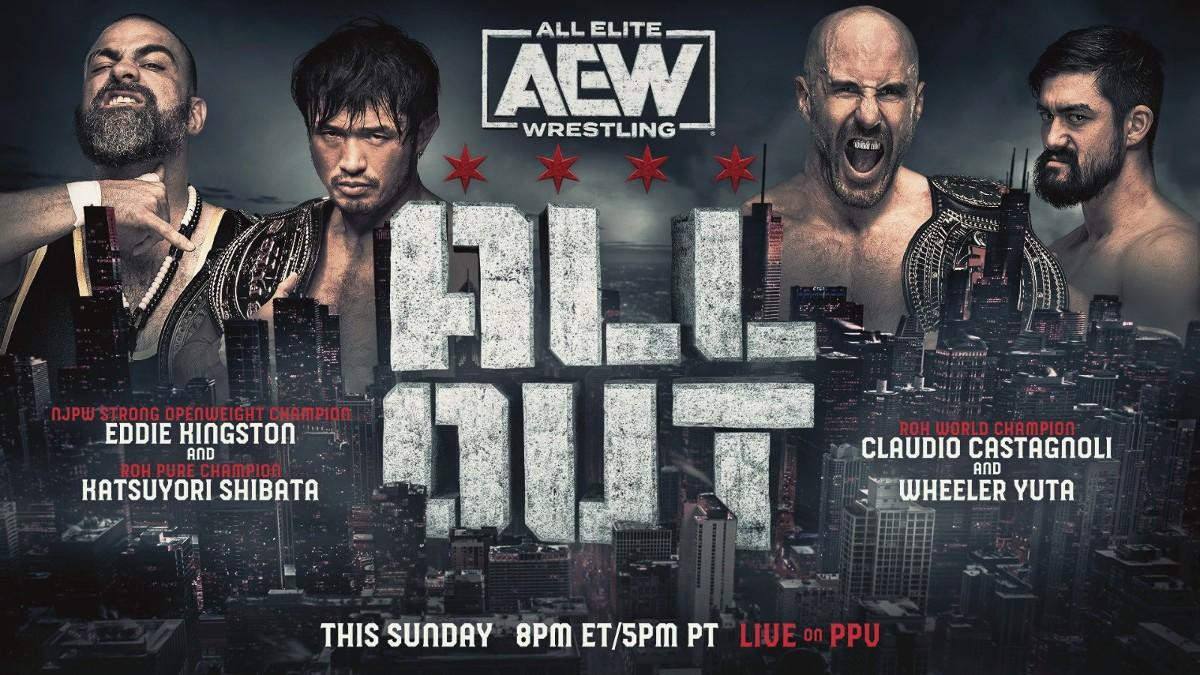 Eddie Kingston And Katsuyori Shibata vs. Claudio Castagnoli And Wheeler ...