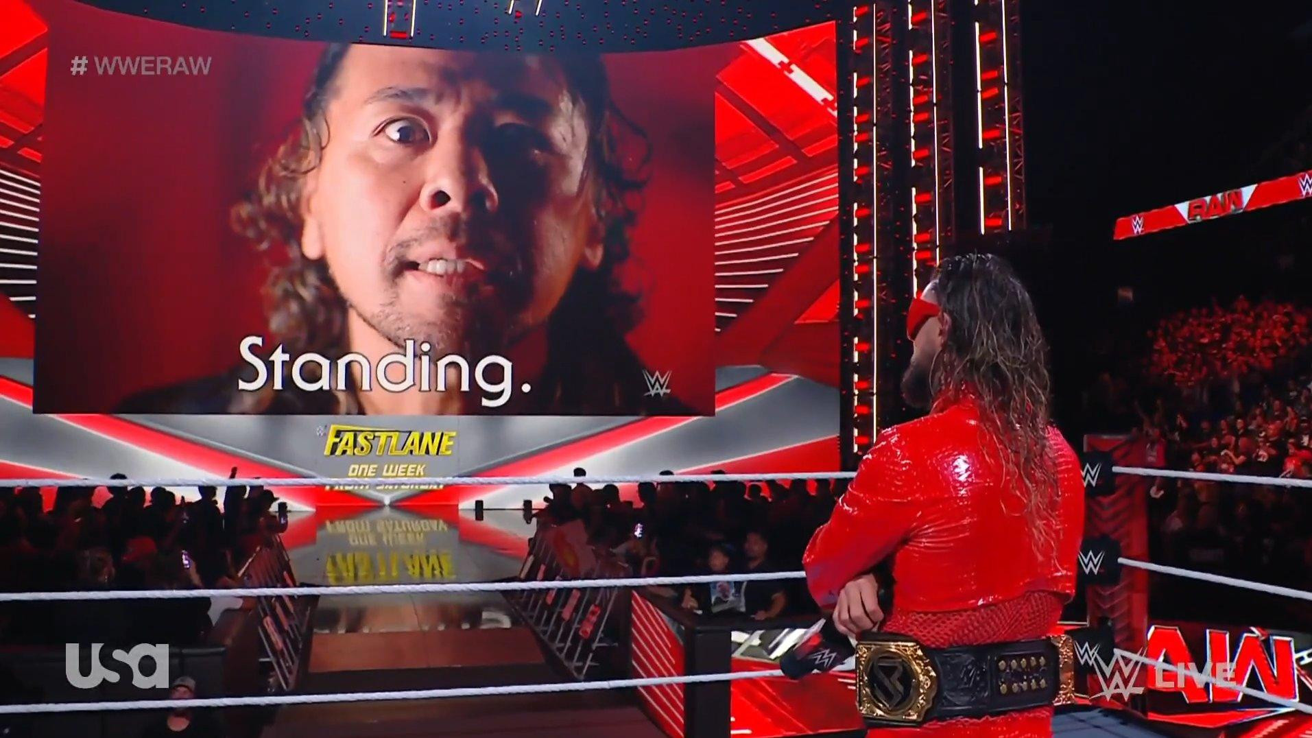 Shinsuke Nakamura Vs Seth Rollins World Heavyweight Championship Last