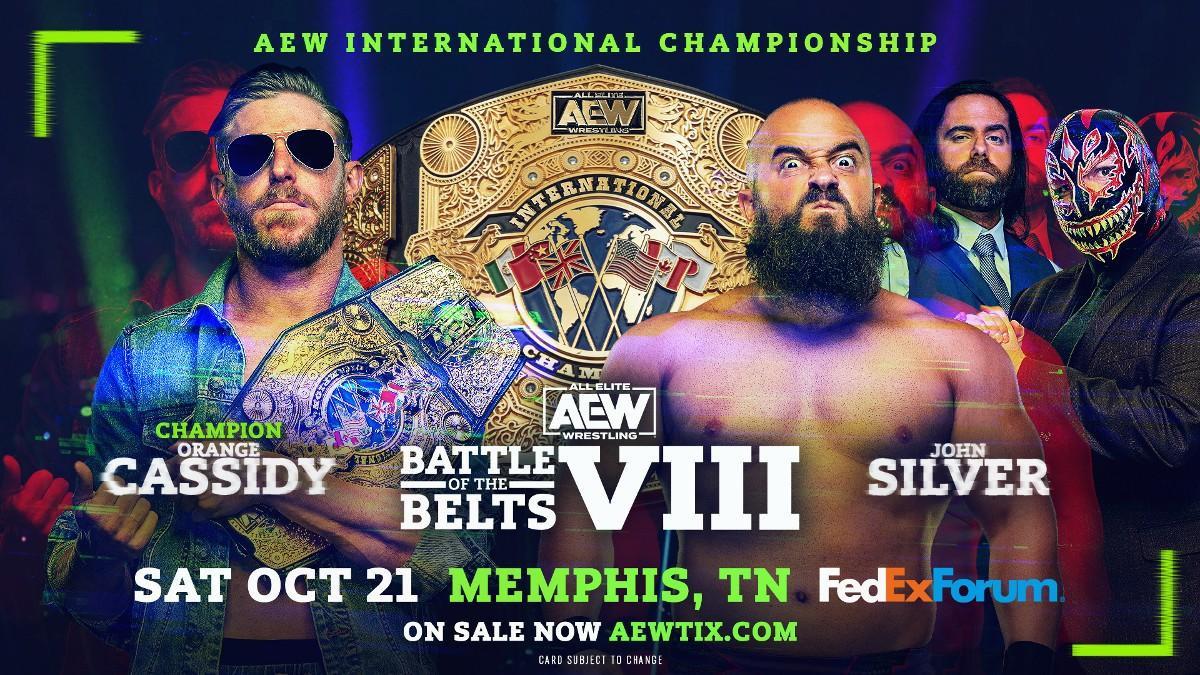 John Silver To Challenge Orange Cassidy For AEW International Title At ...