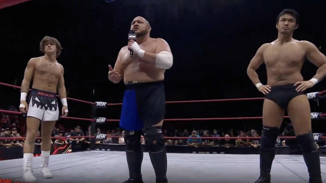 Samoa Joe Issues Trios Challenge To Chris Jericho For AEW x NJPW ...