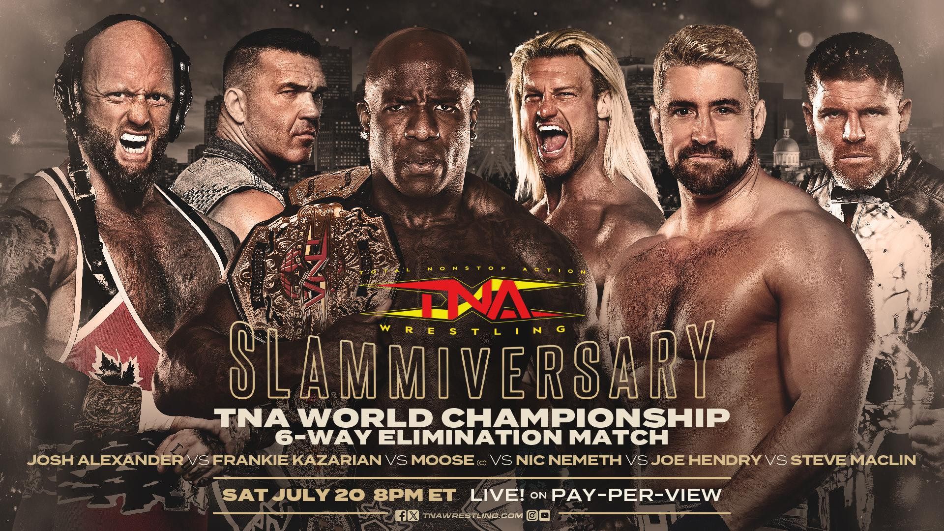 Joe Hendry And Frankie Kazarian Fill Out The Field For TNA World Title ...